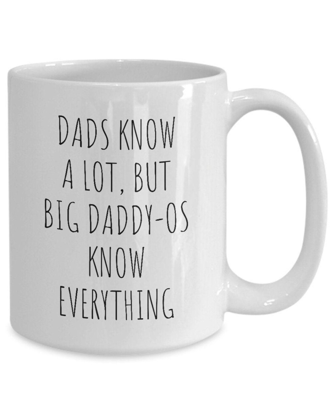 Big Daddy-o Mug, Coffee Cup for Big Daddy-o, Father's Day Gifts for Big ...
