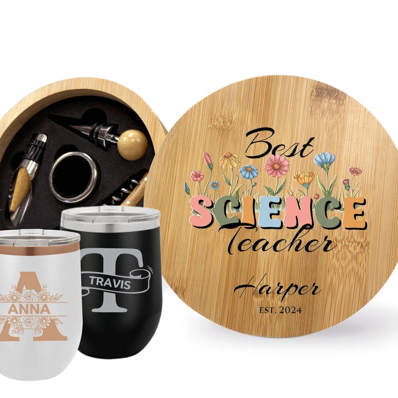 Teacher Wine Glasses Etsy
