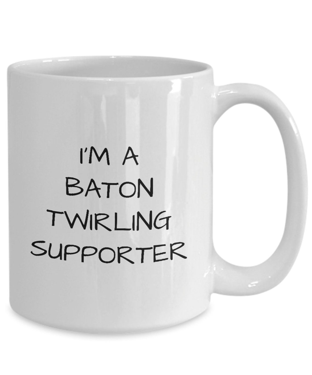 Baton Twirling Coffee Mug, Twirler Cup, Gifts for Baton Twirler, Baton ...
