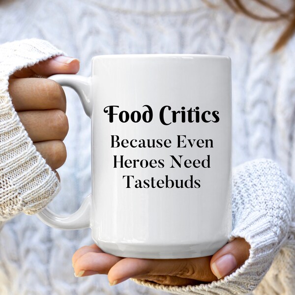 Funny Critic Mug - Etsy