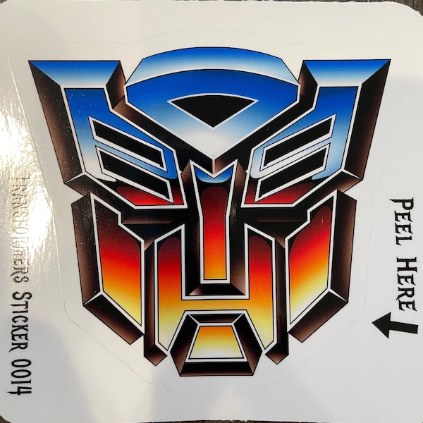 Optimus Prime Decal - Etsy