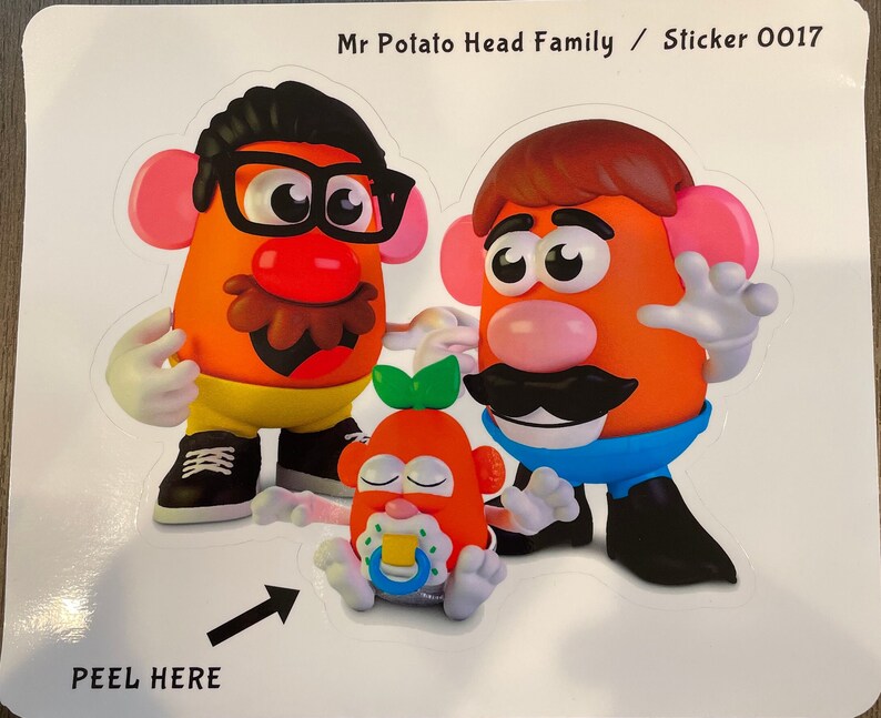 Mr. Potato Head Family - Etsy