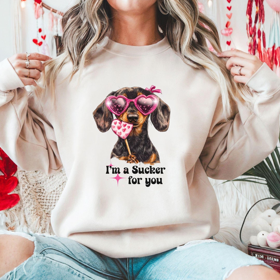 Dachshund Valentine PNG, Dachshund PNG, Dachshund Valentine, Doxie ...