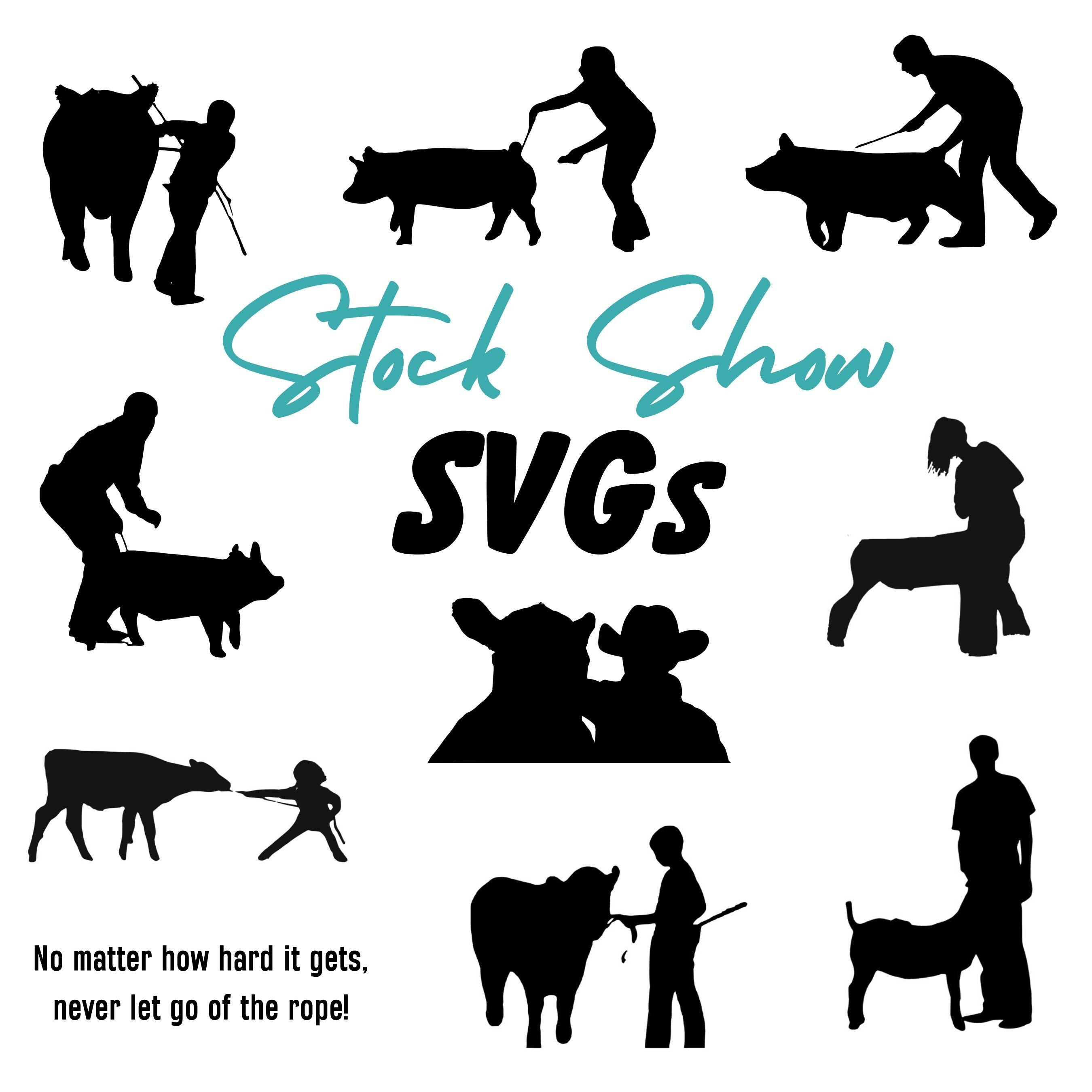 Stock Show SVG Designs Bundle (digital Download) - Etsy