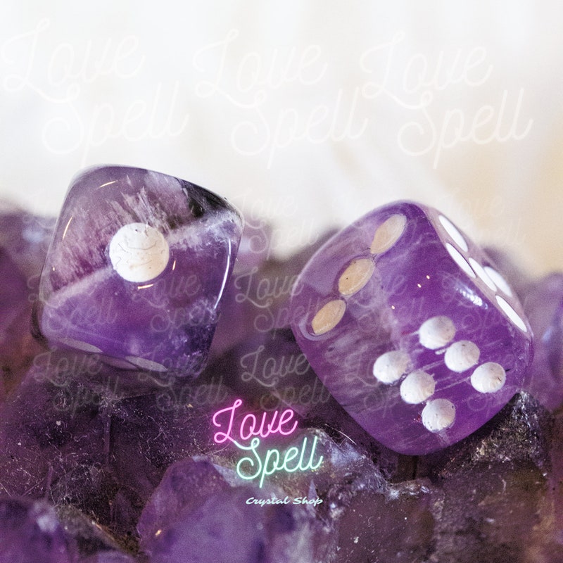 Crystal Dice - Etsy