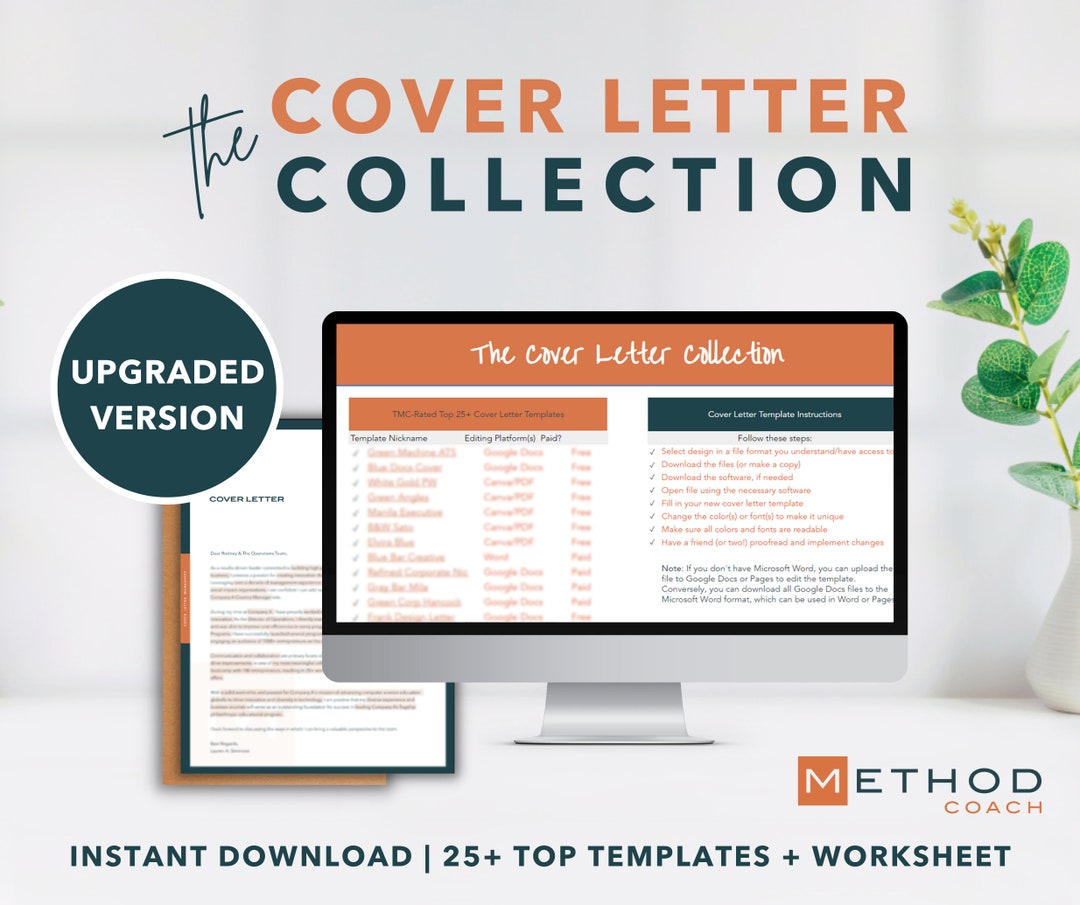 Cover Letter Collection - UPGRADED - Etsy
