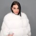 White Fox Fur Cape White Fox Fur Vest White Fox Fur Jacket White Fox ...