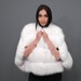 White Fox Fur Cape White Fox Fur Vest White Fox Fur Jacket White Fox ...