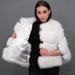 White Fox Fur Cape White Fox Fur Vest White Fox Fur Jacket White Fox ...