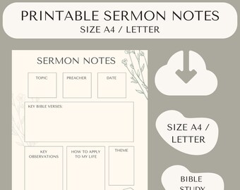 DAILY DEVOTIONAL / Bible Study Printables / Scripture Study Printable ...
