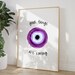 Good Things Evil Eye Printable Wall Art Evil Eye Wall Art Trending Art ...