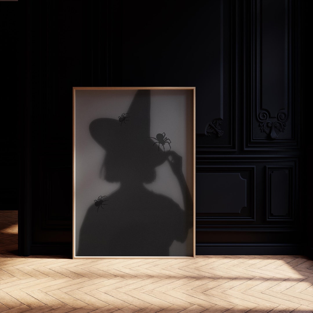 Witchy Print Halloween Printable Witch Wall Art Halloween Poster Spooky ...
