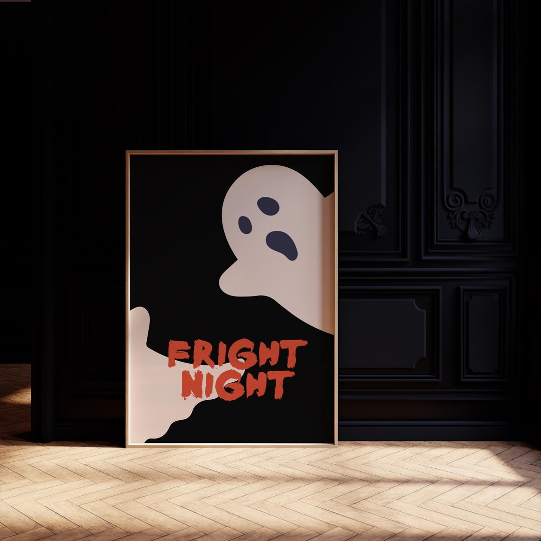 Ghosts Decor Halloween Printable Wall Art Halloween Decor Halloween ...