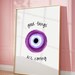 Good Things Evil Eye Printable Wall Art Evil Eye Wall Art Trending Art ...