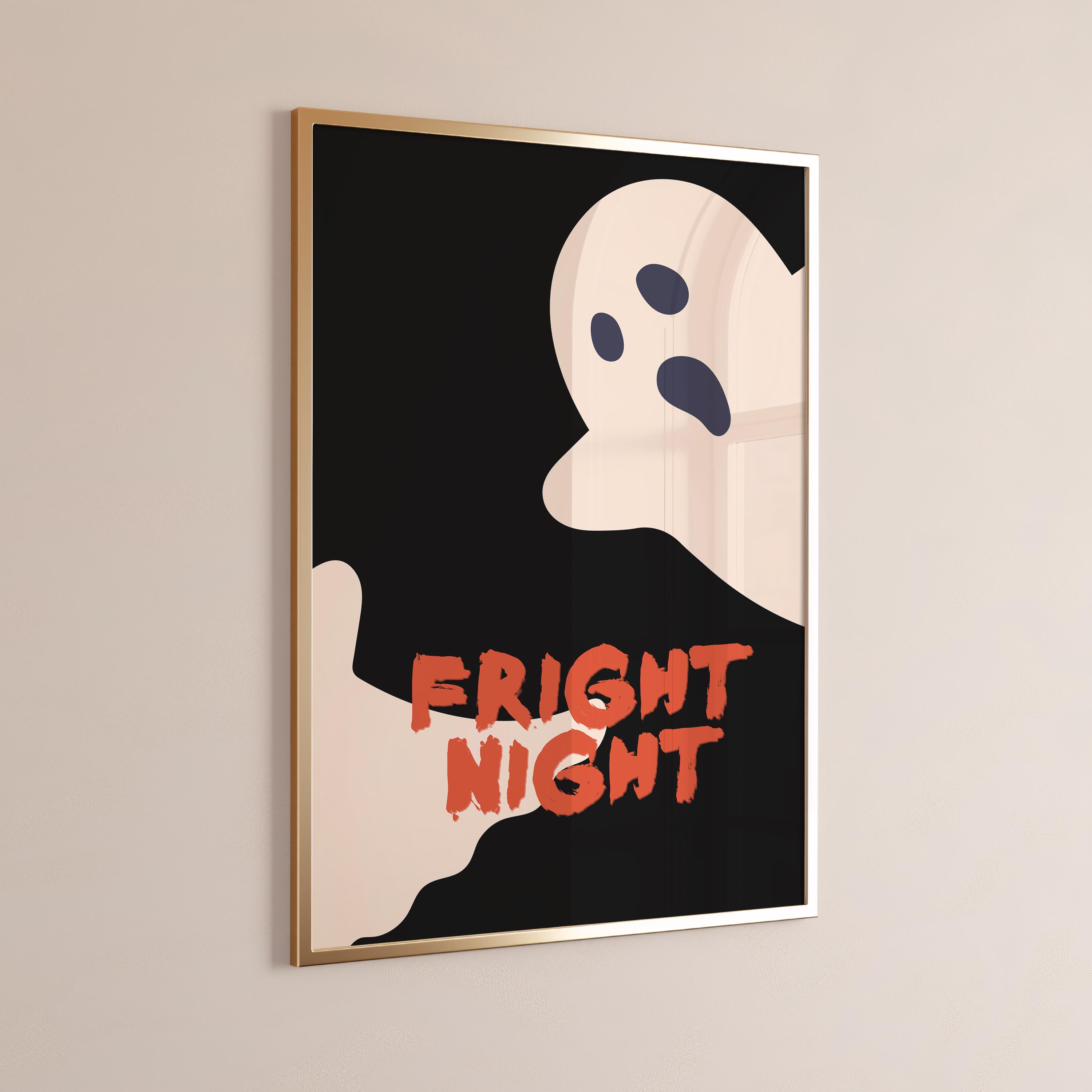 Ghosts Decor Halloween Printable Wall Art Halloween Decor Halloween ...