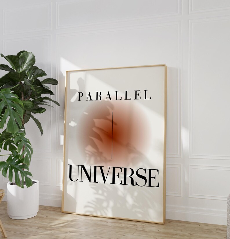 Parallel Universe Printable Art Minimalist Art Print Spiritual Art ...