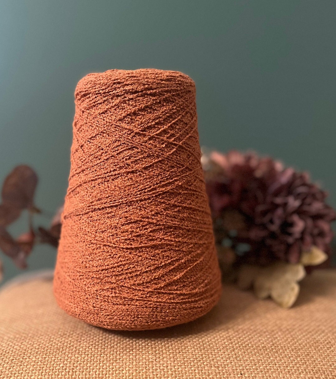 Vintage Phoenix Dye Works Rust Yarn Cone - Etsy
