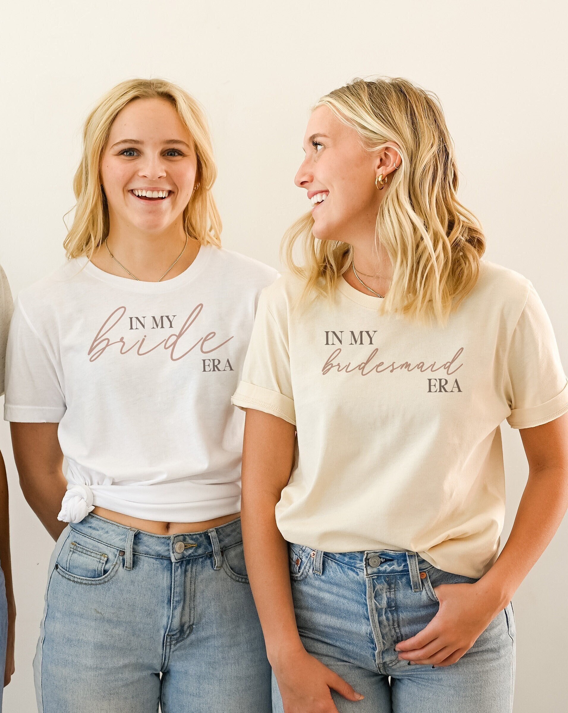 In My Bride Era Bachelorette Era Bachelorette T-shirts - Etsy