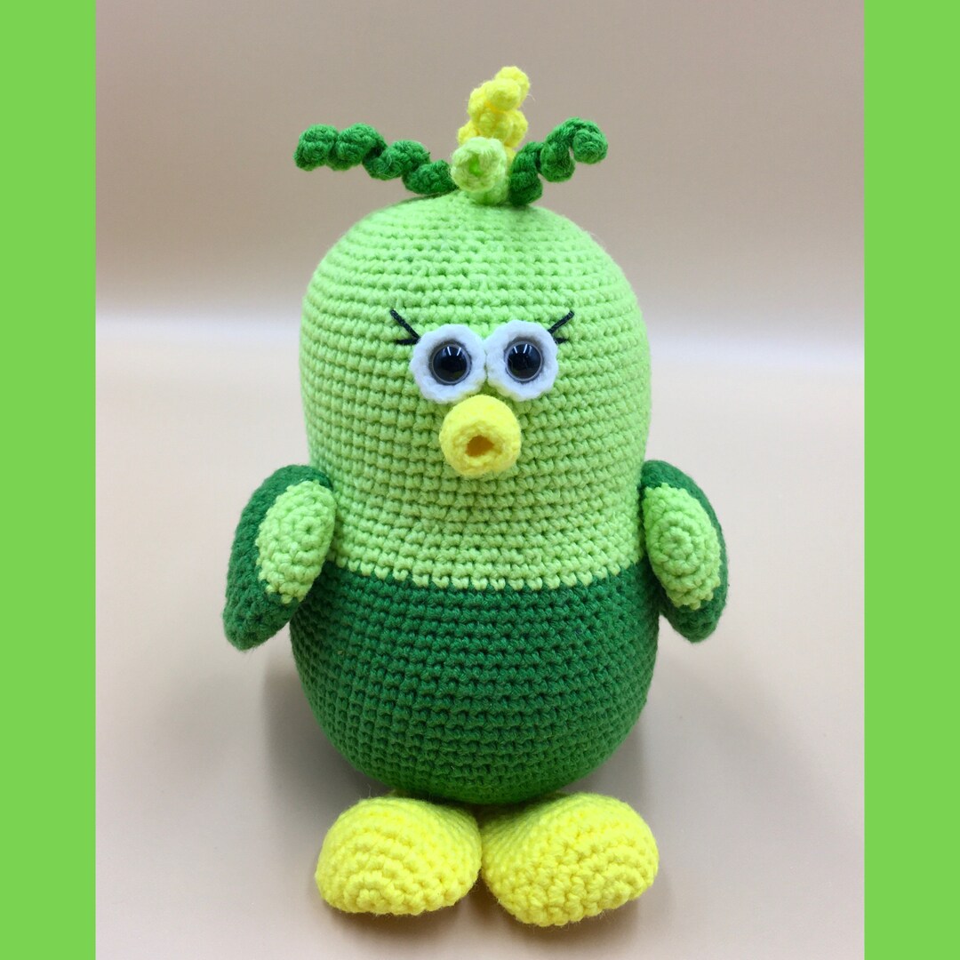Puffy Bird Crochet Pattern by Lovely Lila Dolls, Amigurumi Bird ...