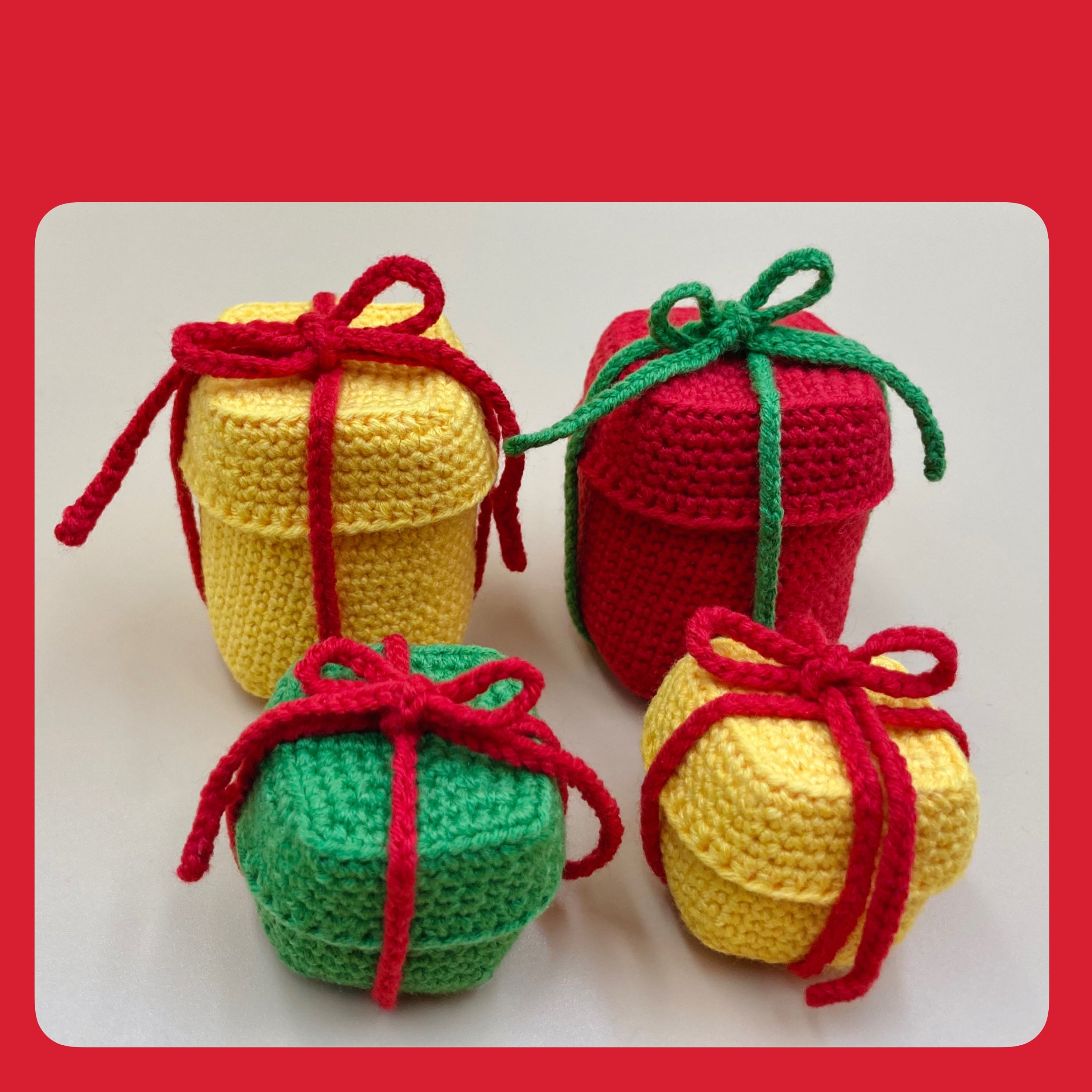 Little Gift Box 2 Sizes Crochet Pattern by Lovely Lila - Etsy