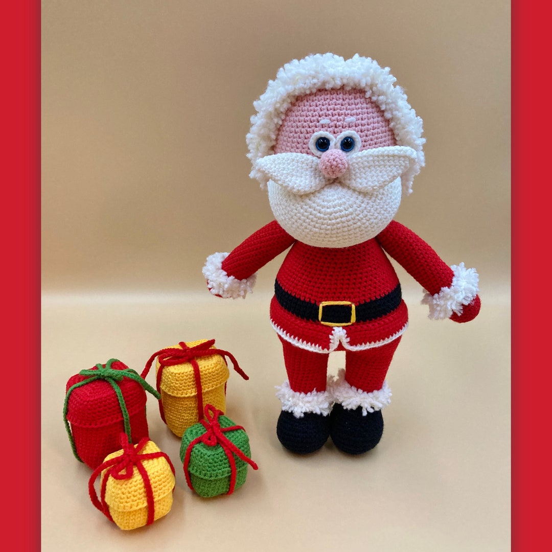 Santa Claus Crochet Pattern By Lovely Lila Dolls Amigurumi Christmas