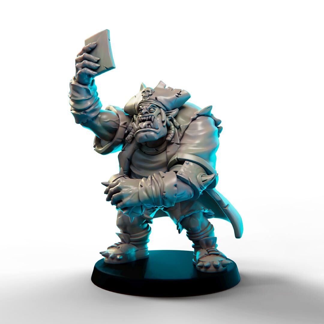 Orc Referee Fantasy Football Team, Tabletop/wargame Miniatures by ...