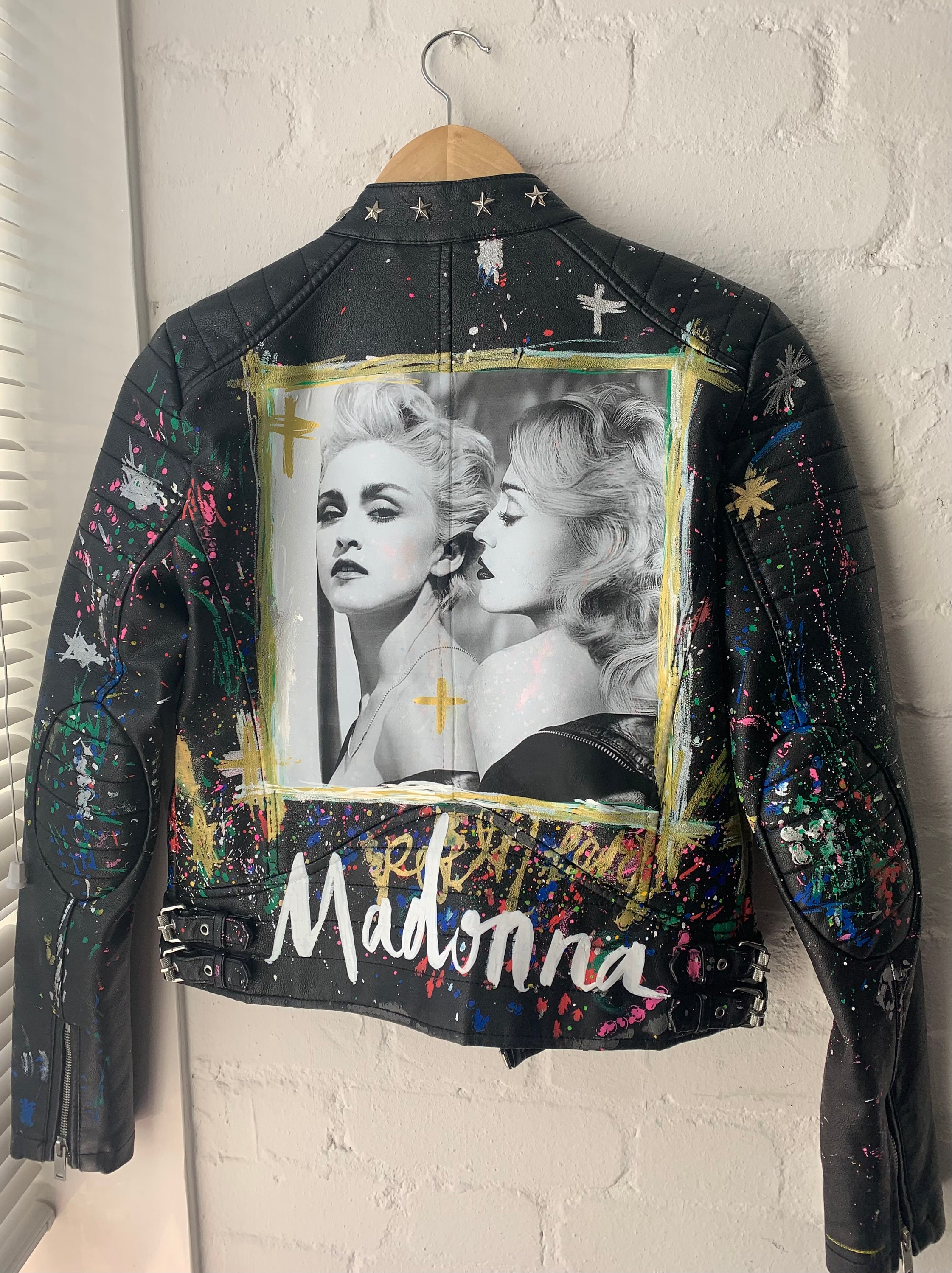 Madonna 80s Leather Jacket