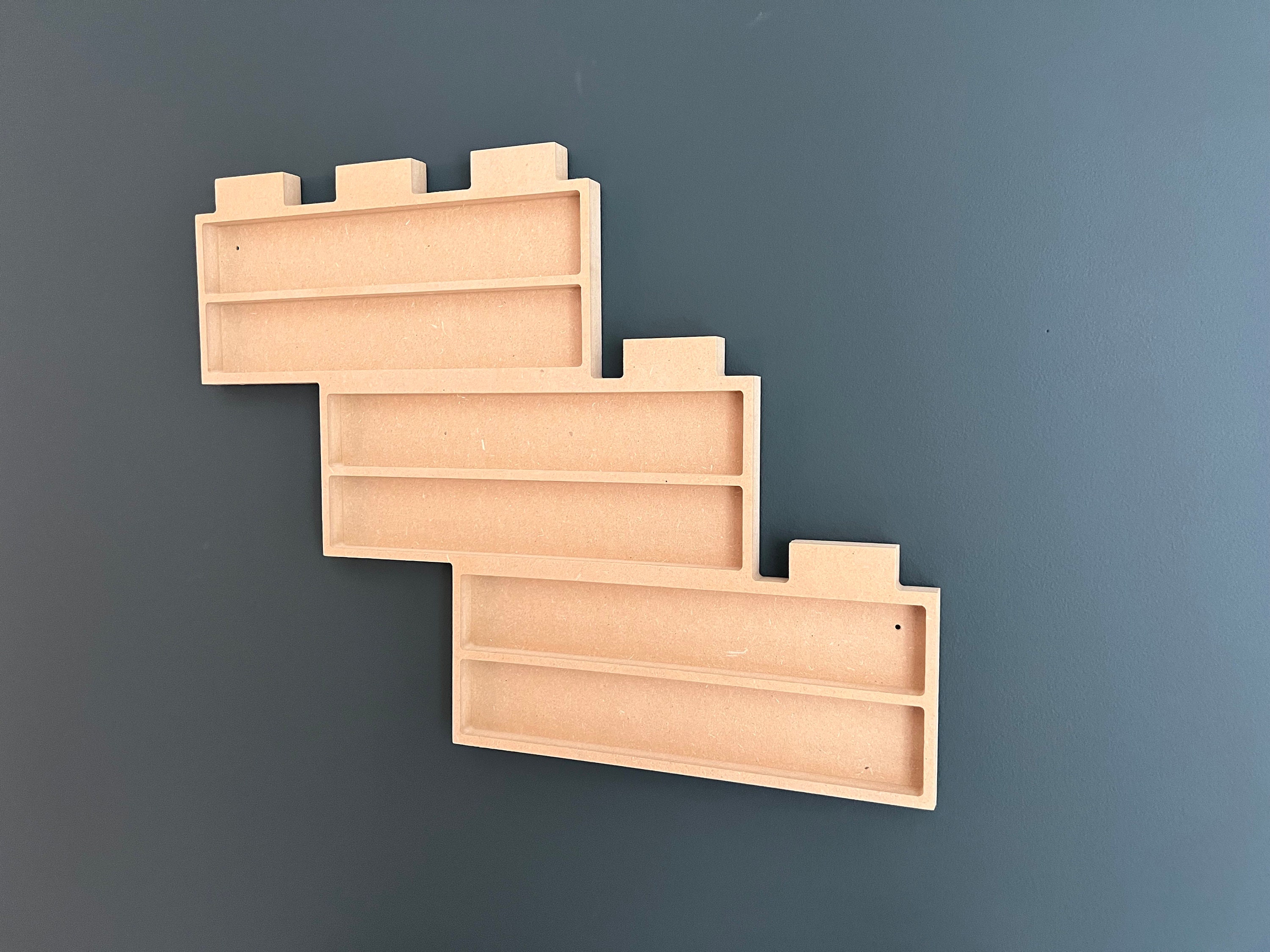 Stacked Brick Minifigure Wall Display Perfect Gift for Any Occasion ...