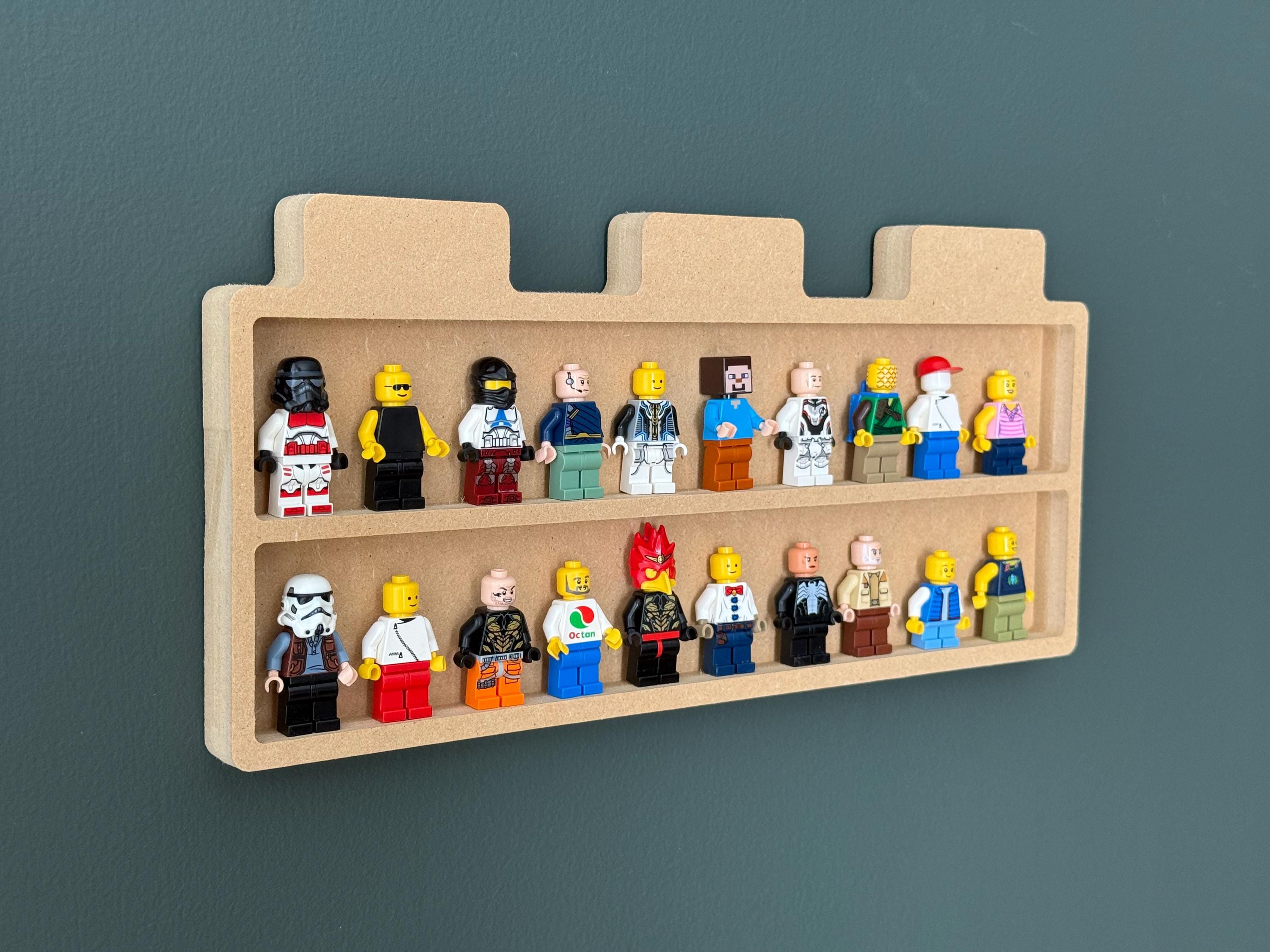 Brick Lego Minifigure Wall Display - Perfect Gift for Any Occasion ...
