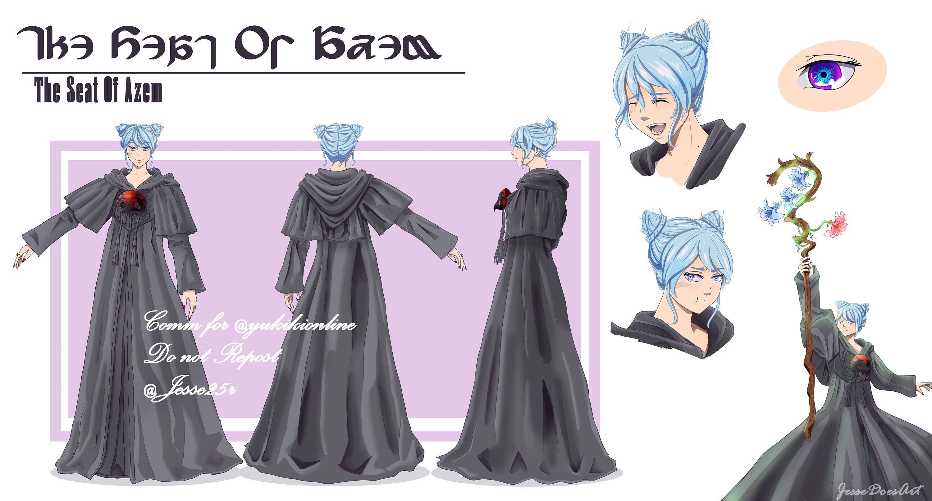 Custom Character Sheet Anime Styled Characters Artwork - Etsy