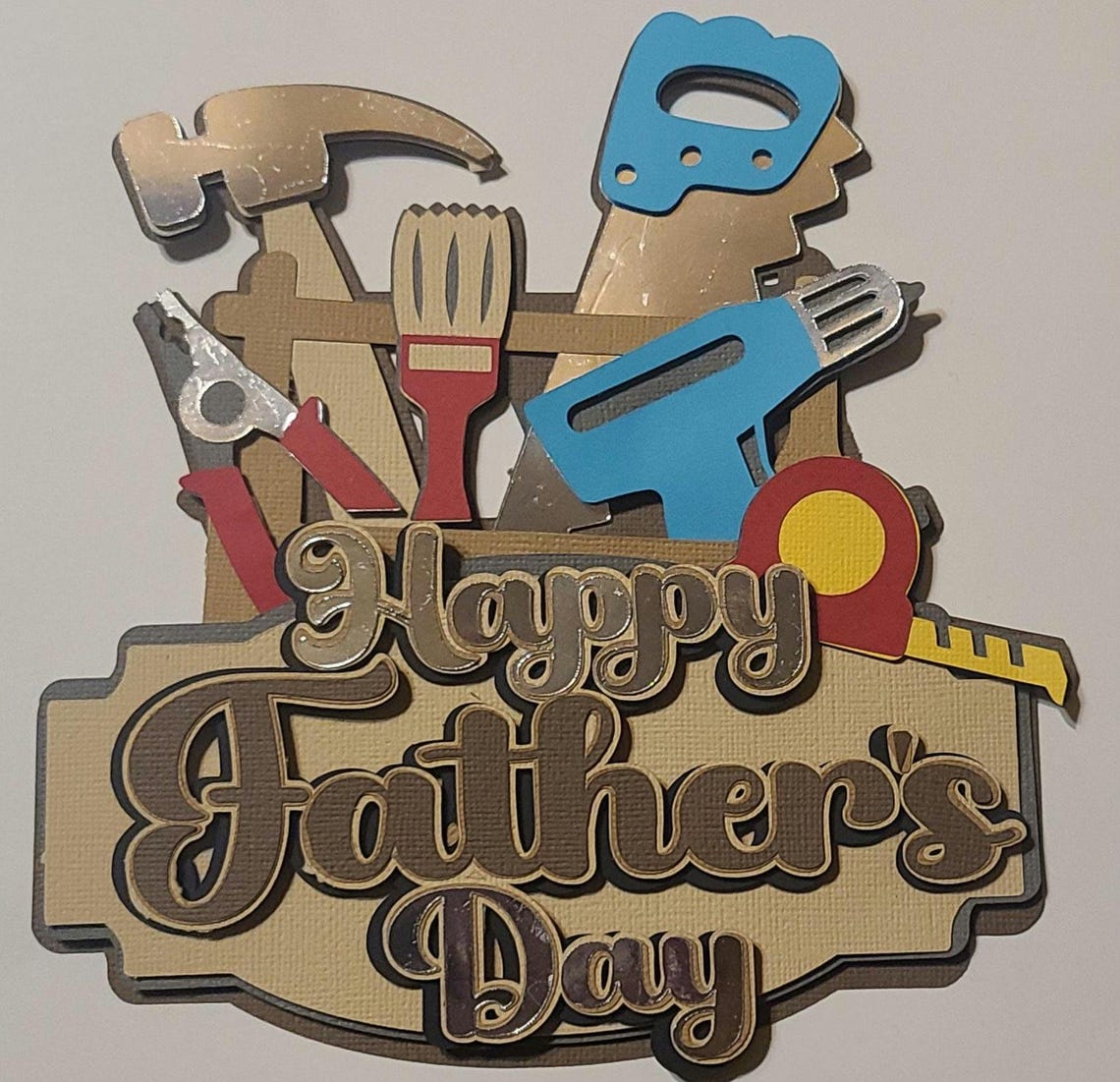 Fathers Day Cake Topper - Etsy