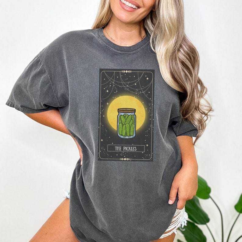 Pickle Tarot Card Shirt, the Pickles Celestial T-shirt, Pickle Gifts ...