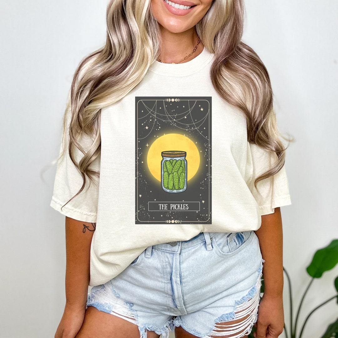 Pickle Tarot Card Shirt, the Pickles Celestial T-shirt, Pickle Gifts ...