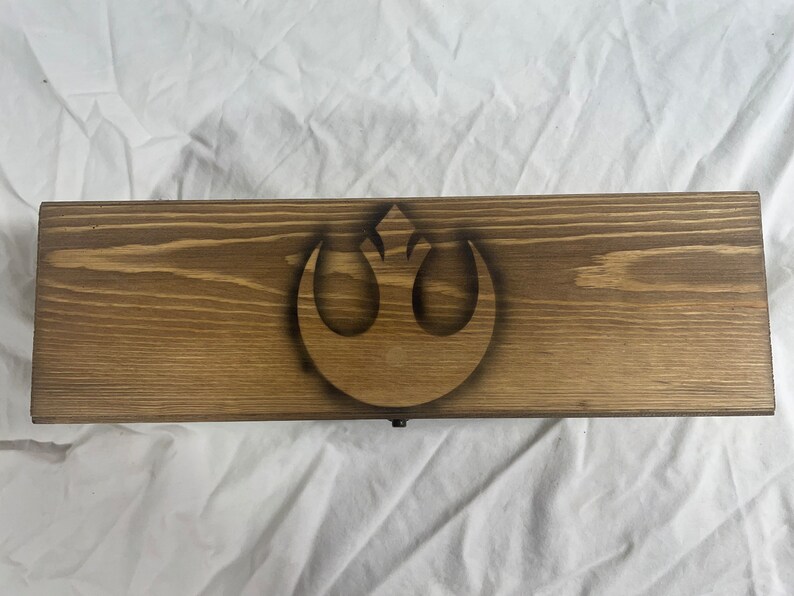 Wooden Lightsaber Boxes Star Wars Inspired - Etsy
