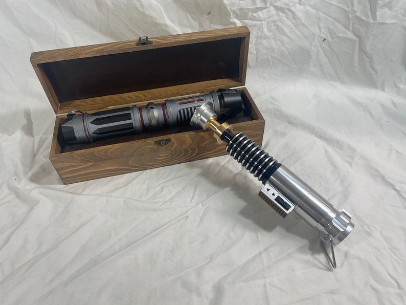 Wooden Lightsaber Boxes Star Wars Inspired - Etsy