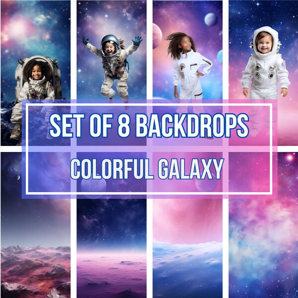 Galaxy Backdrop - Etsy