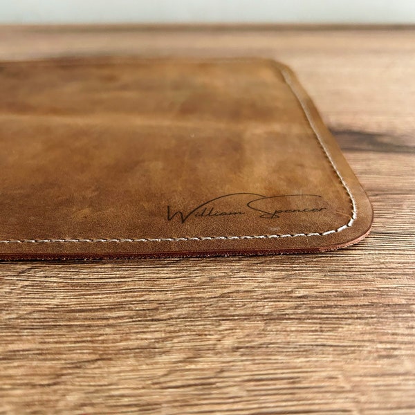Custom Leather Pad - Etsy
