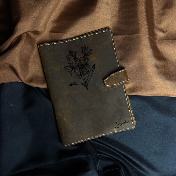 A5 Leather Journal - Etsy