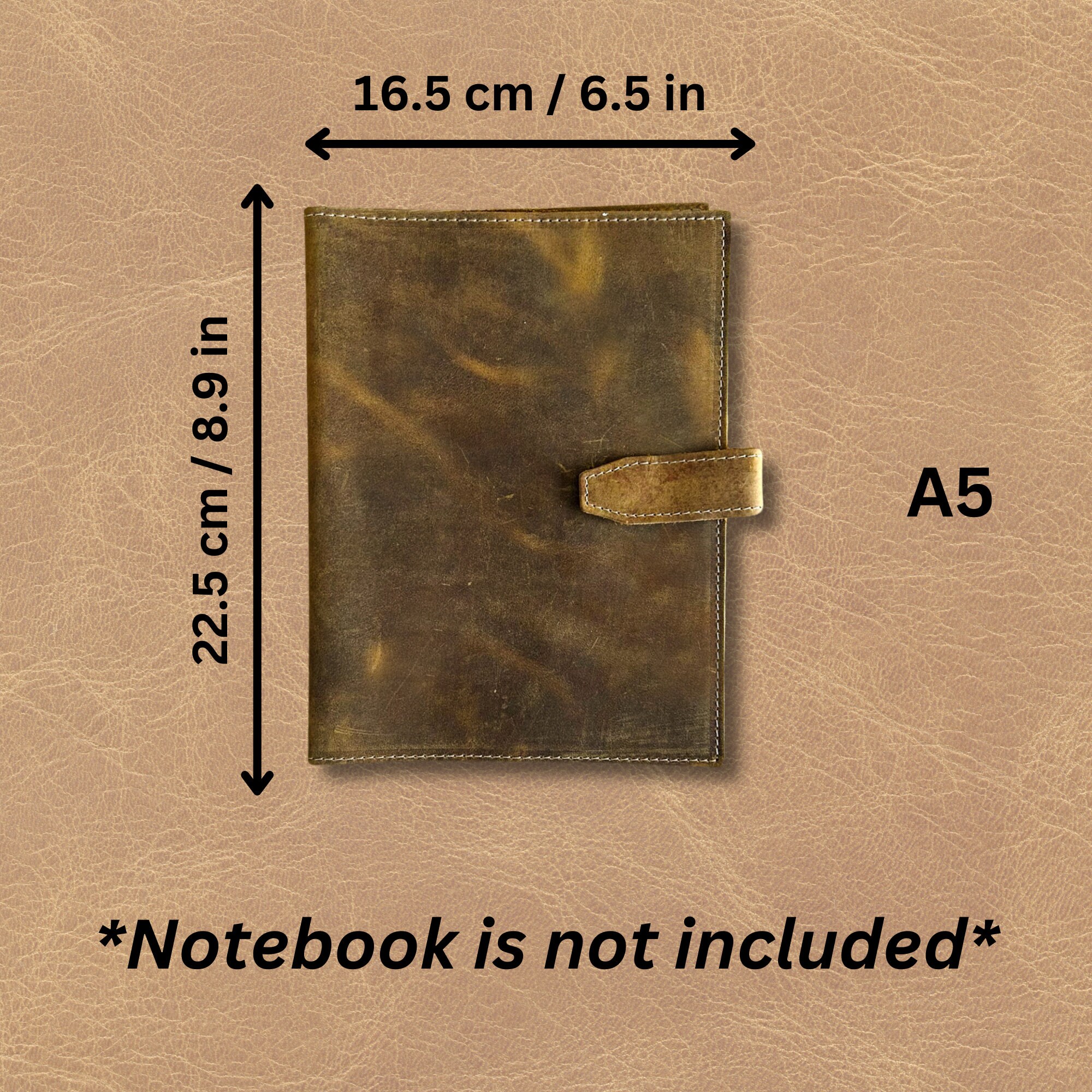 A5 Leather Notebook Cover Engraved Notebook Cover Journal - Etsy