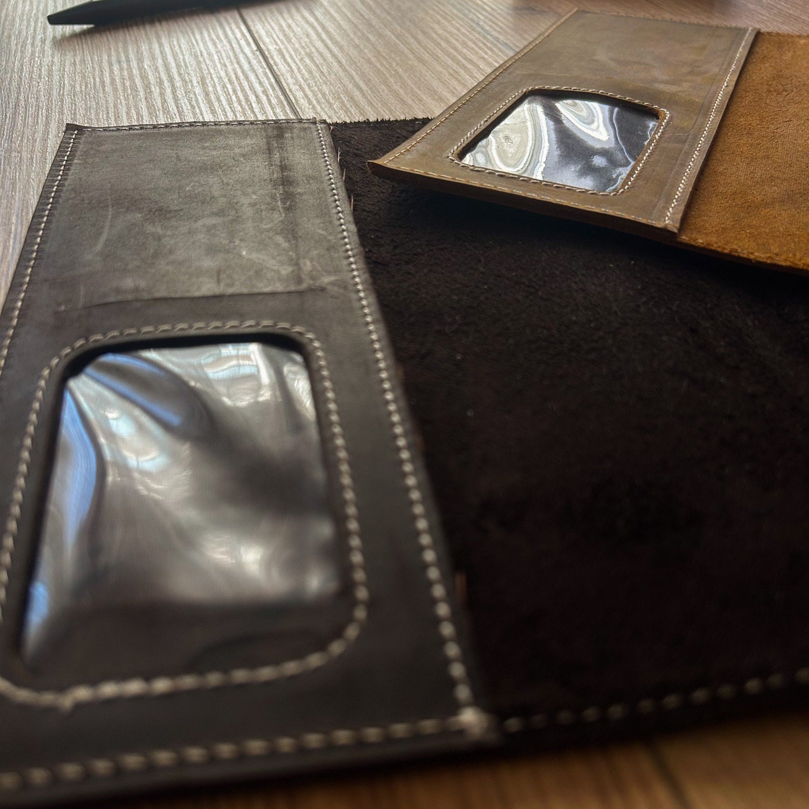 Personalized Leather Notebook Cover Laser Engraved Leather Journal ...