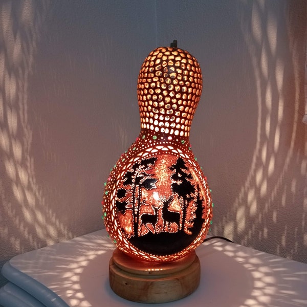 Calabash Lamp - Etsy