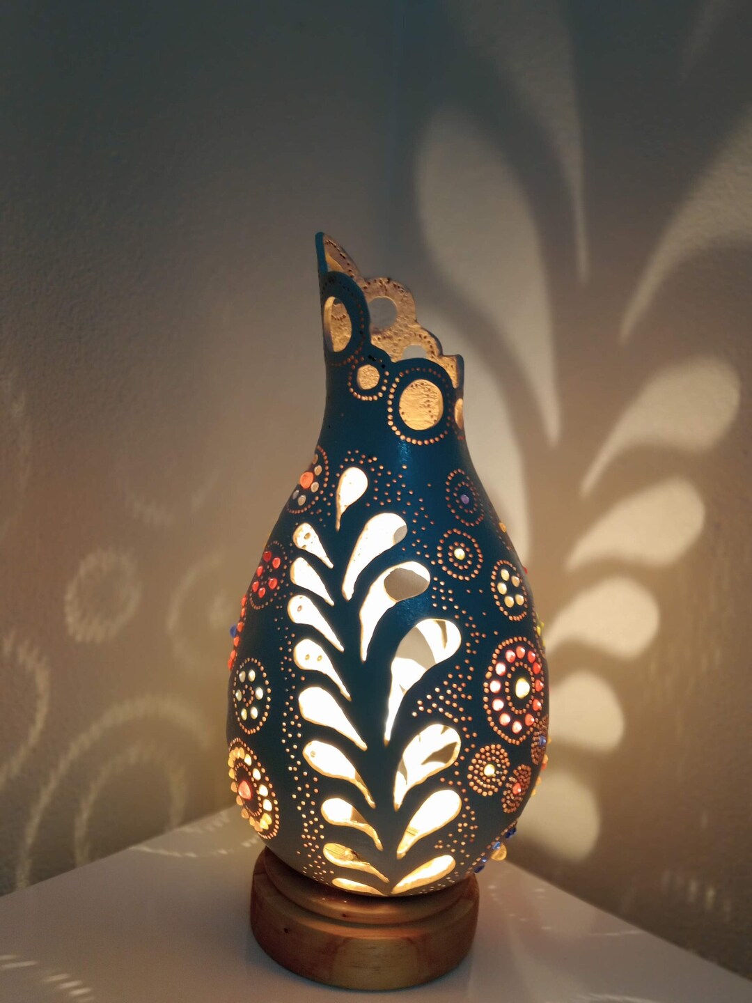 Glowing Gourd Lamp,calabash Lamp,table Lamp,gift for Mom,gift for ...