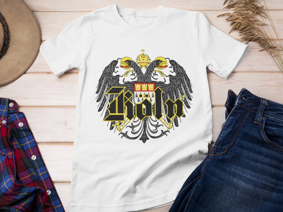 Cologne Germany Shirt, Köln Deutschland Coat of Arms, Men's Women's ...