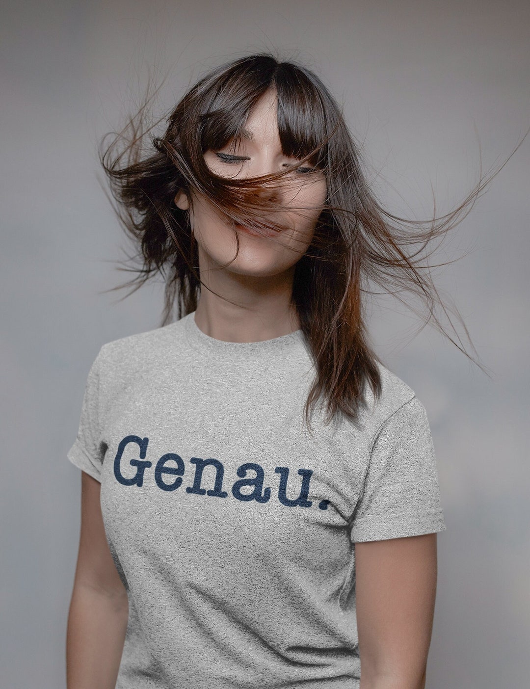 German Language Funny Shirt, Genau Tee, Exactly, Sarcastic Gift ...