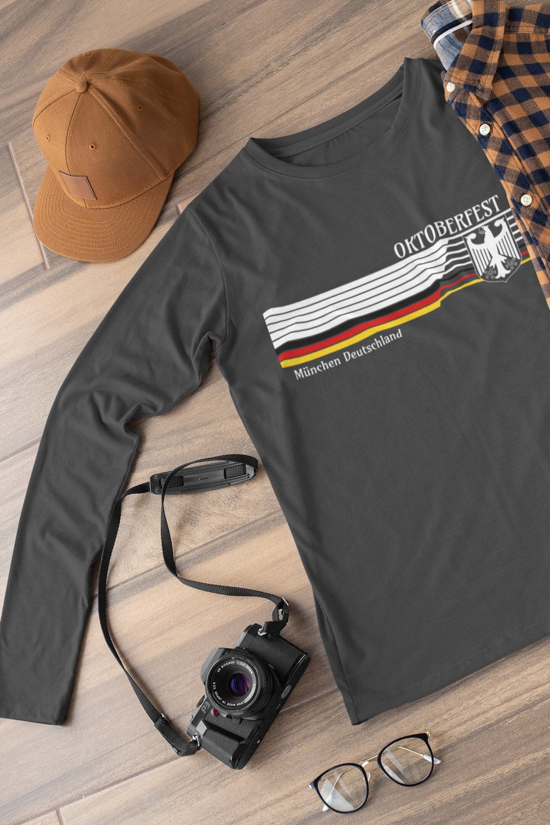 Germany Oktoberfest Shirt, German Flag, German Eagle Coat of Arms Tee ...