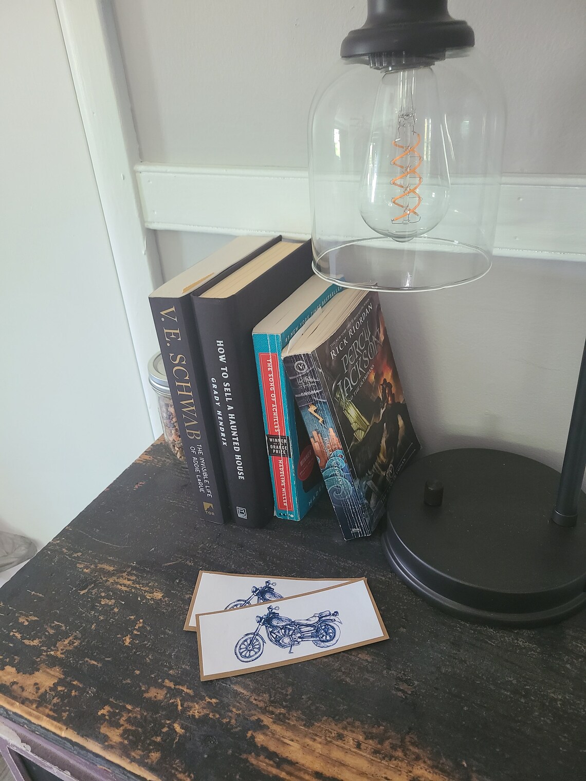 Vintage Motorcycle Bookmark! - Etsy