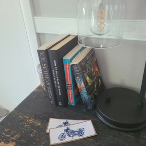 Vintage Motorcycle Bookmark! - Etsy