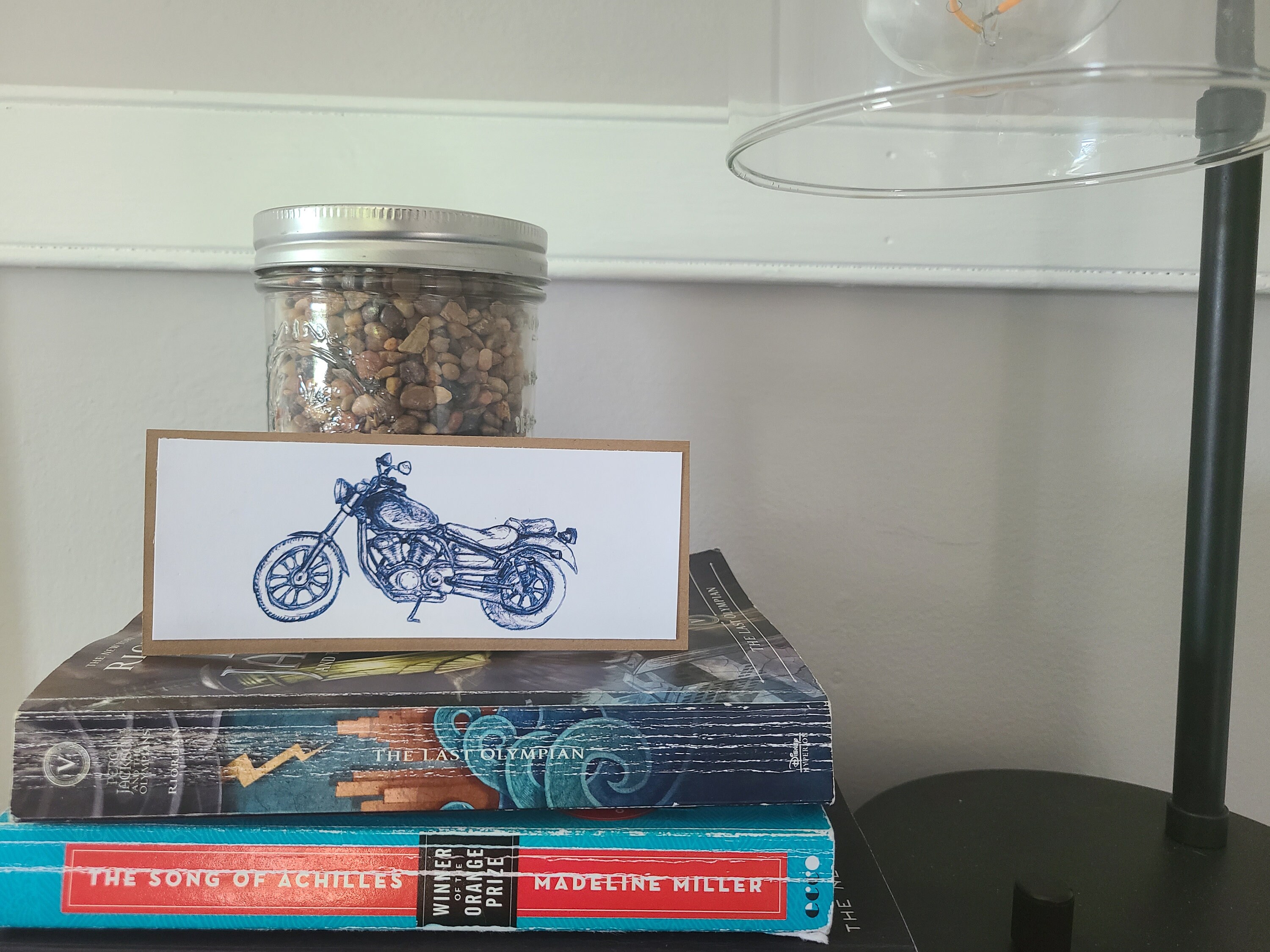 Vintage Motorcycle Bookmark! - Etsy