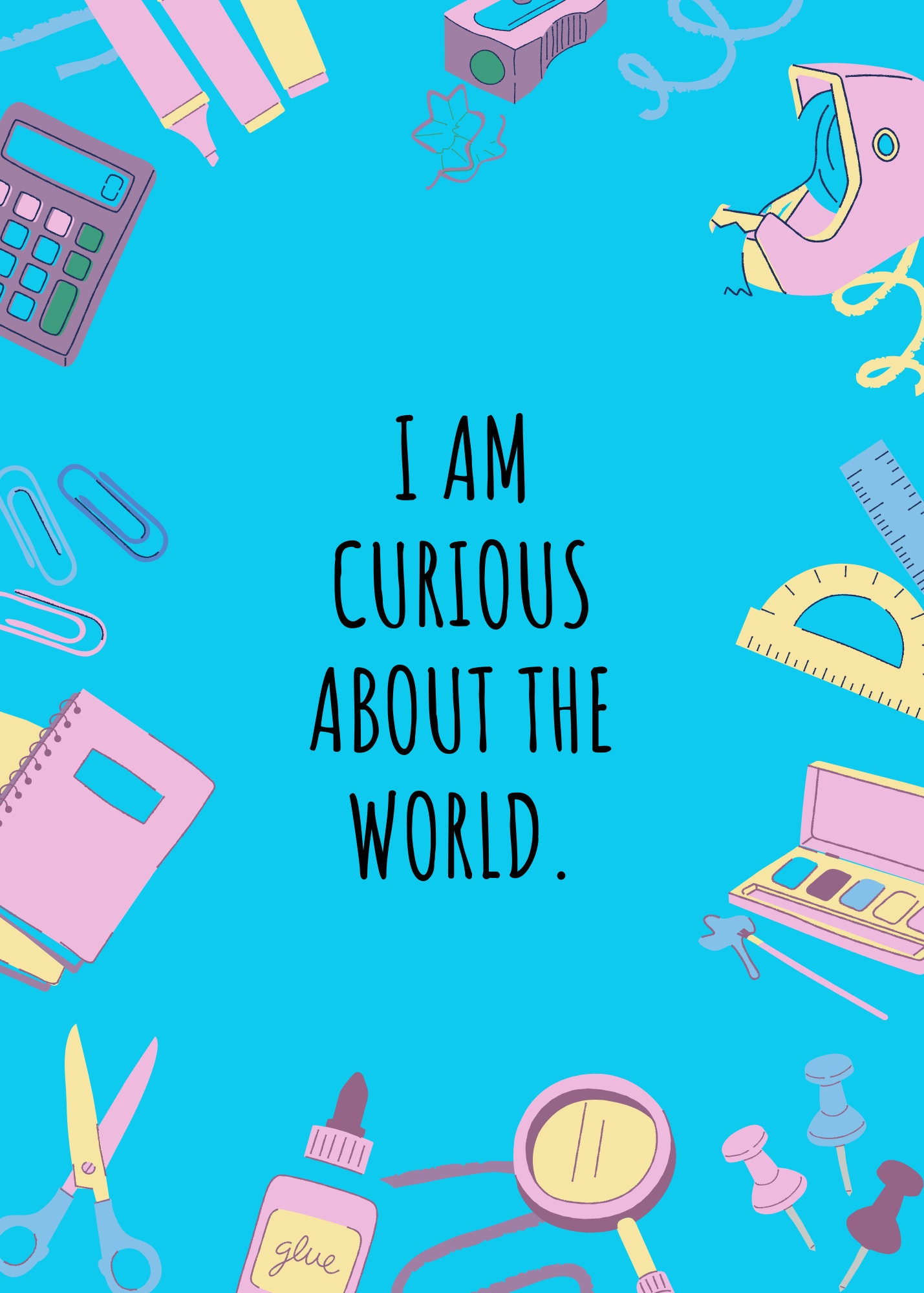 Back-to-school Daily Affirmation Cards Printable Motivational Card Deck ...