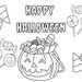 Halloween Coloring Pages, Kids Halloween Coloring Sheets, Halloween ...